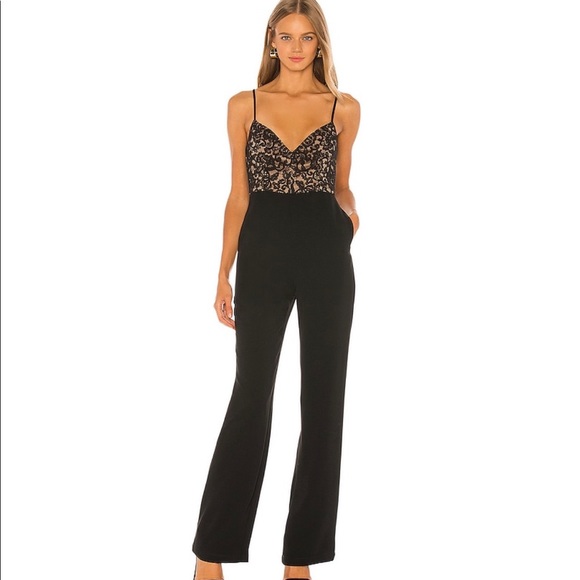 NBD | Pants & Jumpsuits | Worn Revolve Brand Jumpsuit Sexy Lace Top And ...